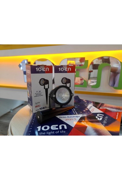 10EN 7W Kazıklı Çim Armatürü Gün Işığı 10EN 7W Kazıklı Çim Armatürü Gün Işığı
