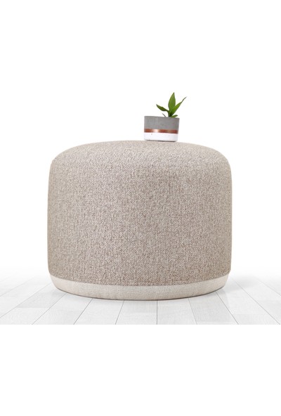 Lorence Home Cedre Puf Bej Lorence Home Cedre Puf Bej