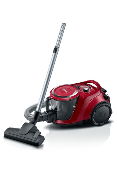 Siemens VSX41A300 iQ500 Toz Torbasız Süpürge Kırmızı
