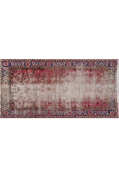 Allmode Kırmızı Plc 94X185CM 1.74 M2 El Dokuma Halı