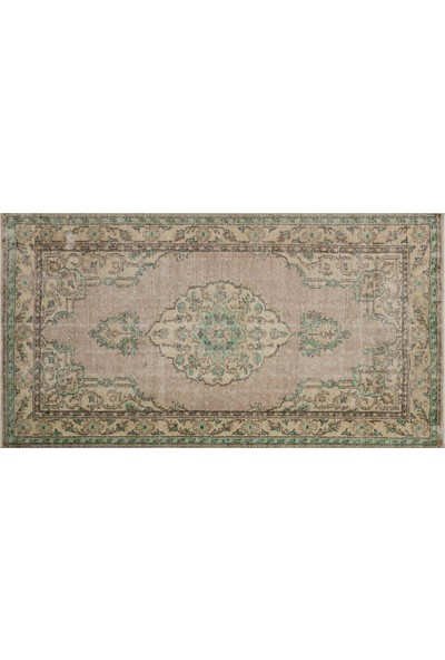 Allmode Bej 7692 146X275CM 4.02 M2 El Dokuma Halı