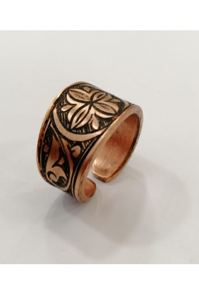 Abargb El Yapımı Lüx Işçilik Bakır Yüzük