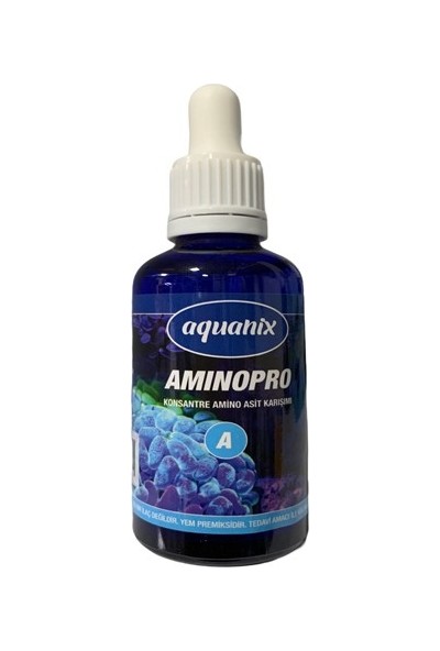 Aquanix Amino Pro A (Konsantre Amino Asit Karışımı 50 Cc) Aquanix Amino Pro A (Konsantre Amino Asit Karışımı 50 Cc)