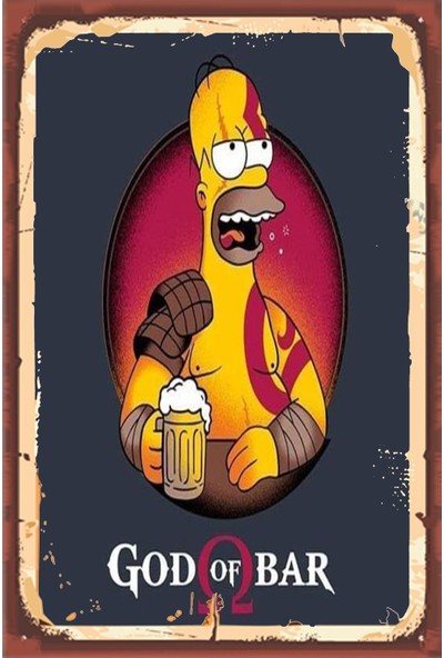 hediyeniburadabul Retro Ahşap Duvar Posteri 20X66