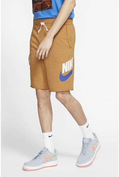 Nike Sportswear Alumni Swoosh Hardal Erkek Şort
