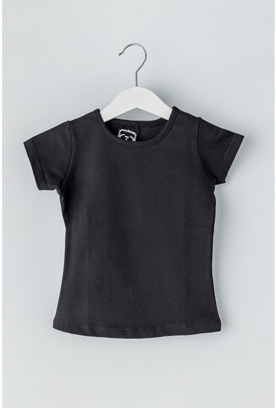 Babymod Kısa Kollu Çocuk Body Düz Renk Çocuk Tişört