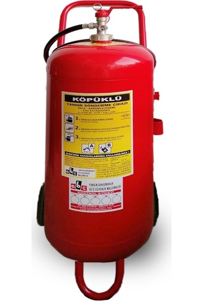 ABC 50 kg Köpüklü Yangın Söndürme Cihazı ABC 50 kg Köpüklü Yangın Söndürme Cihazı