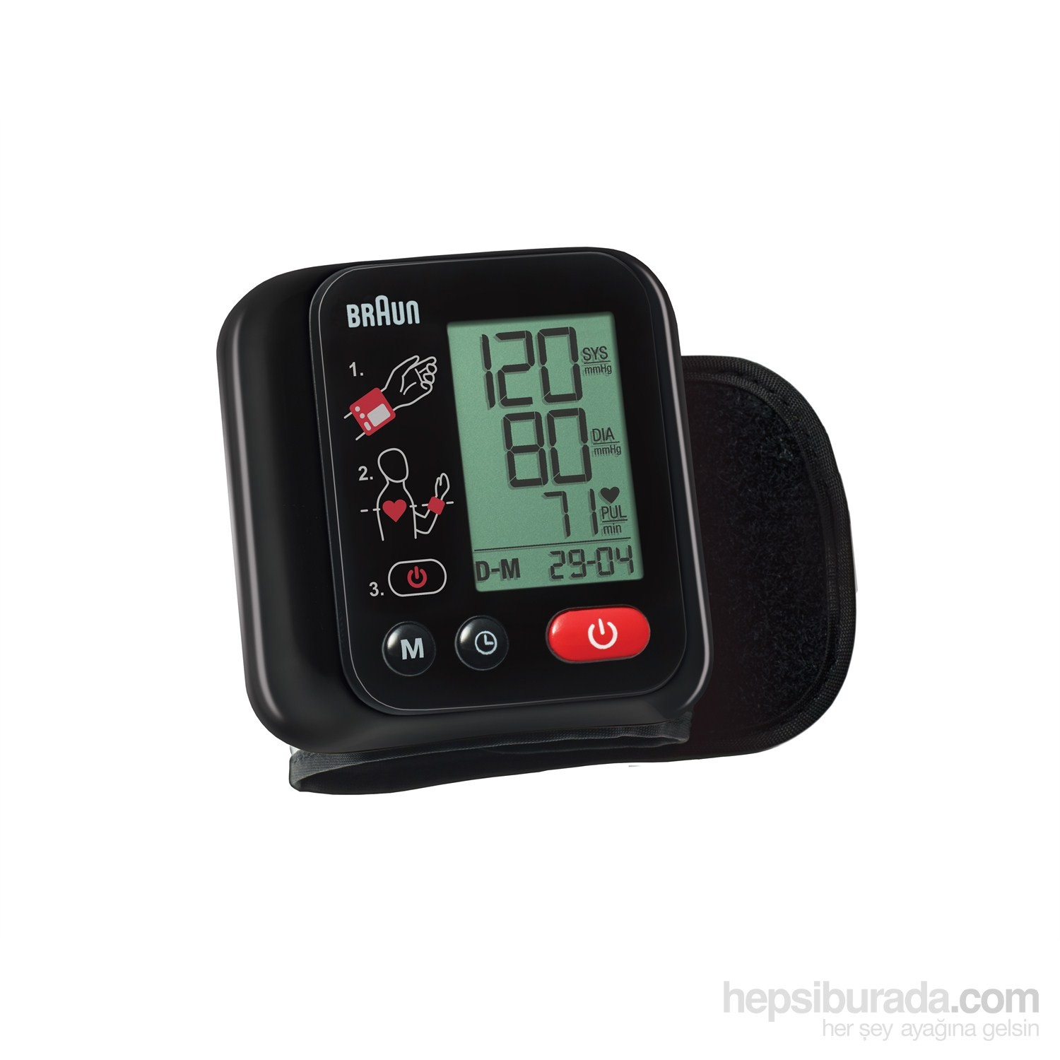 Braun BP 2200 Bilekten Tansiyon Ölçme Aleti Fiyatı
