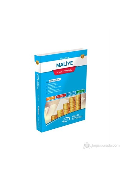 Maliye 1. Sınıf 1. Yarıyıl