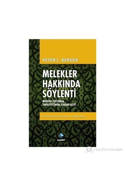 Melekler Hakkında Söylenti-Peter L. Berger