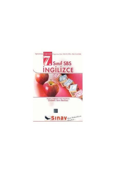 Sınav 7. Sınıf Sbs İngilizce Çözümlü Soru Bankası