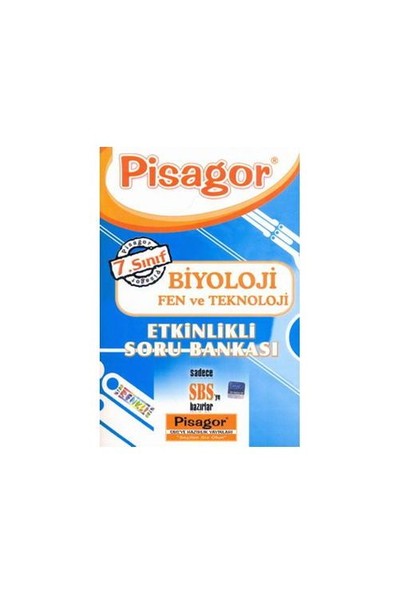 Pisagor 7. Sınıf Biyoloji (fen Ve Teknoloji) Etkinlikli Soru Bankası Pisagor 7. Sınıf Biyoloji (fen Ve Teknoloji) Etkinlikli Soru Bankası