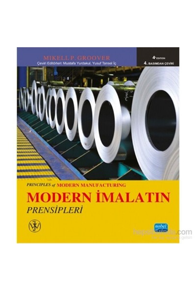 Modern İmalatın Prensipleri - Principles Of Modern Manufacturing - Johnwiley Modern İmalatın Prensipleri - Principles Of Modern Manufacturing - Johnwiley