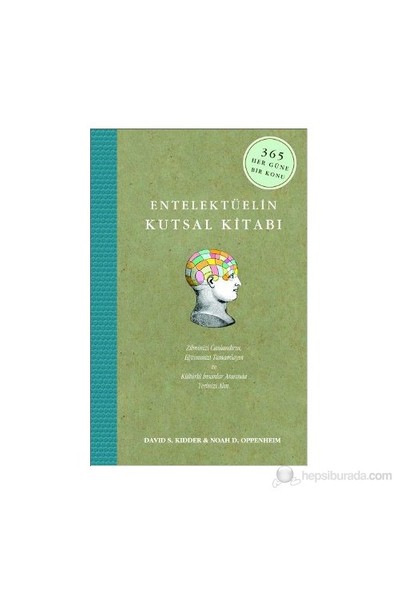 Entelektüelin Kutsal Kitabı (ciltsiz) - Noah D. Oppenheim Entelektüelin Kutsal Kitabı (ciltsiz) - Noah D. Oppenheim