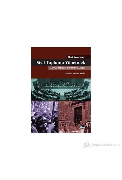 Sivil Toplumu Yönetmek-Mark Neocleous Sivil Toplumu Yönetmek-Mark Neocleous