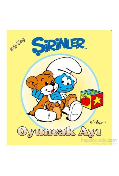 Şirinler Bebek Şirin Oyuncak Ayı İlk Kitabım