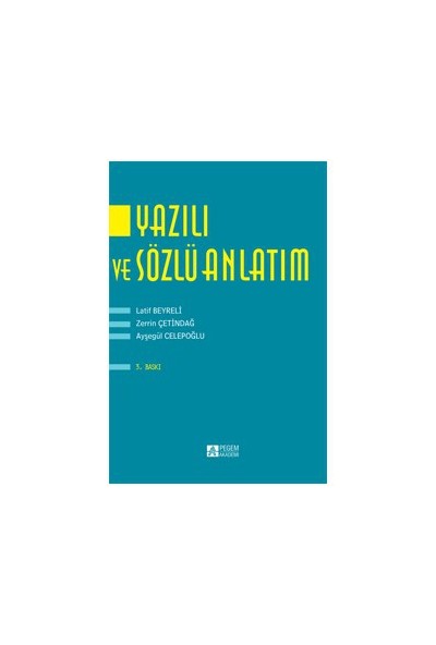 Yazılı Ve Sözlü Anlatım (Latif Beyleri) Yazılı Ve Sözlü Anlatım (Latif Beyleri)