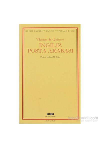 İngiliz Posta Arabası-Thomas De Quincey