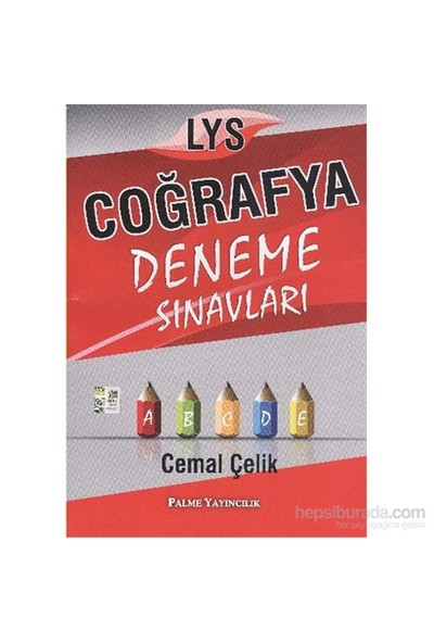 Palme Lys Coğrafya Deneme Sınavları-Cemal Çelik