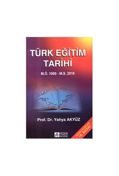 Türk Eğitim Tarihi - Yahya Akyüz