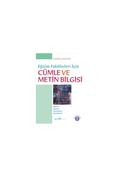 CÜMLE VE METİN BİLGİSİ