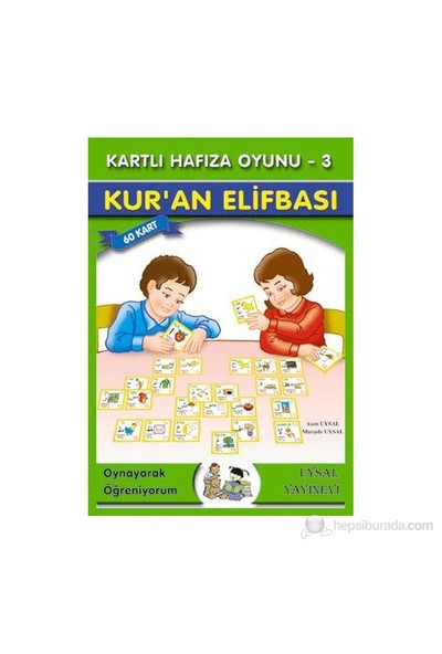 Kartlı Hafıza Oyunları 3 Kuran Elifbası Kartlı Hafıza Oyunları 3 Kuran Elifbası