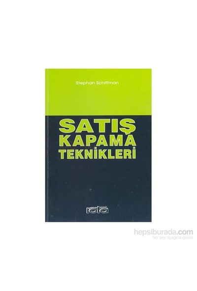 Satış Kapama Teknikleri-Stephan Schiffman