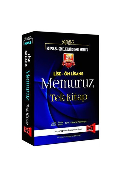 Yargı Yayınları Kpss 2016 Lise Ön Lisans Memuruz Konu Anlatımlı Tek Kitap-Kolektif Yargı Yayınları Kpss 2016 Lise Ön Lisans Memuruz Konu Anlatımlı Tek Kitap-Kolektif
