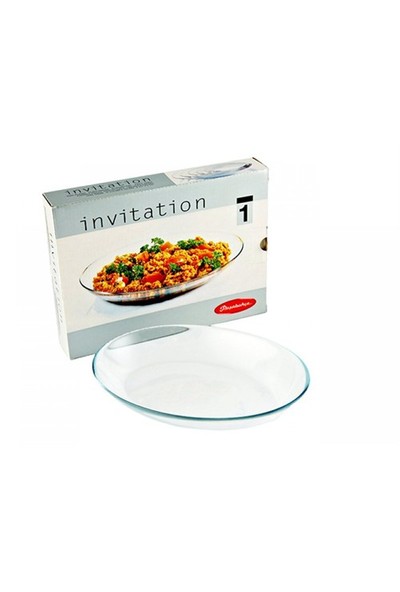 Paşabahçe İnvitation Oval Tabak 21Cm