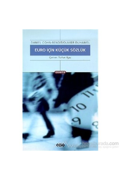 Euro İçin Küçük Sözlük-Daniel Cohn-Bendit