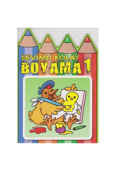 Sevimli Kolay Boyama 1 - Cuberdon Books Sevimli Kolay Boyama 1 - Cuberdon Books