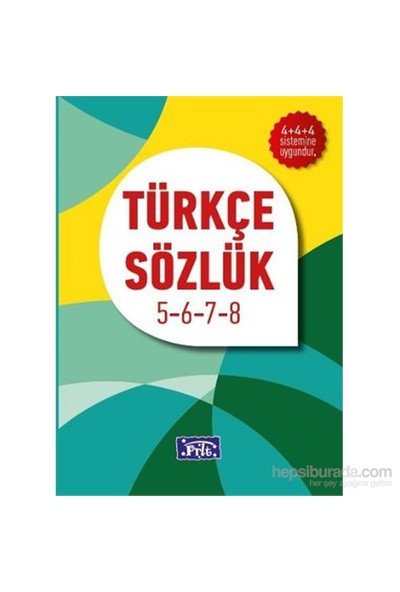 Türkçe Sözlük İlköğ. 5-6-7-8 -