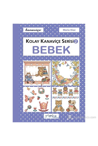 Kolay Kanaviçe Serisi-2 Bebek - Maria Diaz