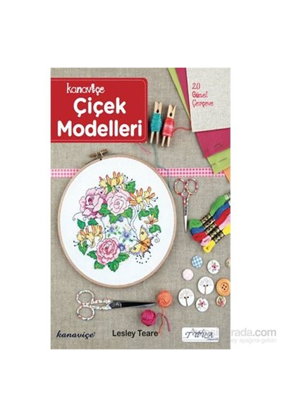 Kanaviçe Çiçek Modelleri - Lesley Teare