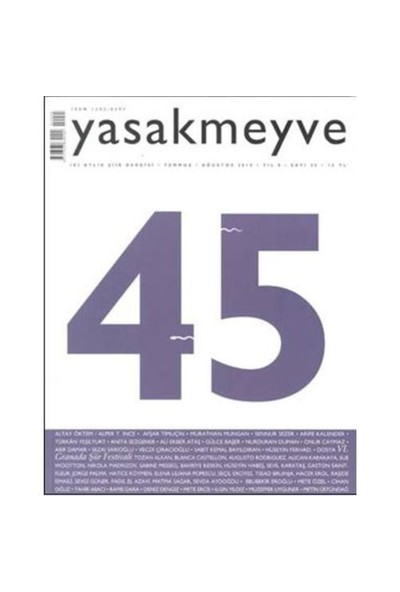 Yasakmeyve 45. Sayı