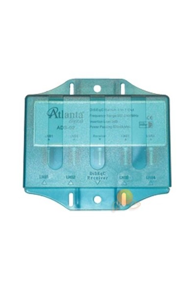 Atlanta 1x4 Korumalı Kapaklı DiSEqC Switch (4 Çanak 1 Cihaz) Atlanta 1x4 Korumalı Kapaklı DiSEqC Switch (4 Çanak 1 Cihaz)