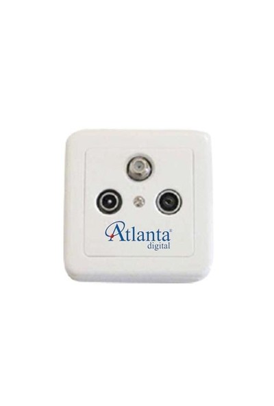 Atlanta 004-G Geçişli Uydu Prizi