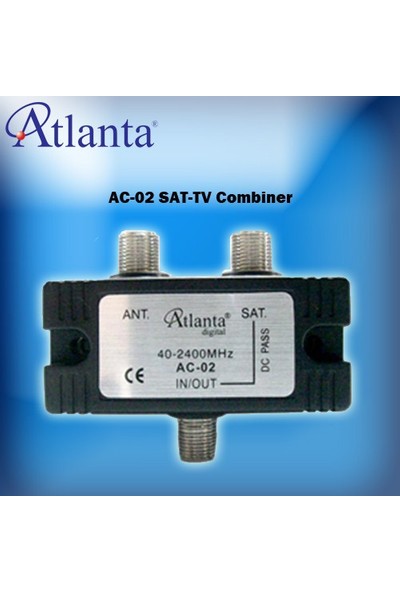 Atlanta Ac 02 Uydu-Tv Sinyal Birleştirici