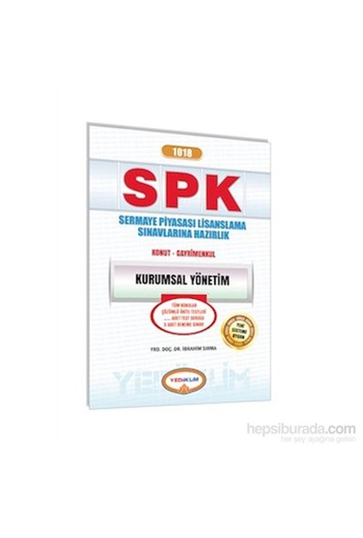 Yediiklim Yayınları 2015 SPK 1018 Kurumsal Yönetim Yediiklim Yayınları 2015 SPK 1018 Kurumsal Yönetim