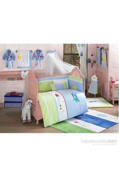 Kidboo Traffic Jam 70*130 Cm Bebek Uyku Seti