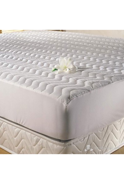 Taç Tek Kişilik Kapitone Fitted Alez-Yatak Koruyucu 100 x 200 cm Taç Tek Kişilik Kapitone Fitted Alez-Yatak Koruyucu 100 x 200 cm