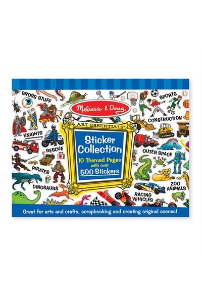 Melissa&Doug Çıkartma Koleksiyonu - Mavi Melissa&Doug Çıkartma Koleksiyonu - Mavi