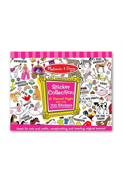 Melissa&Doug Çıkartma Koleksiyonu - Pembe Melissa&Doug Çıkartma Koleksiyonu - Pembe