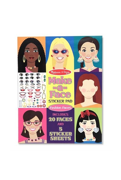 Melissa&Doug Çıkartma Kitabı - Yüzler
