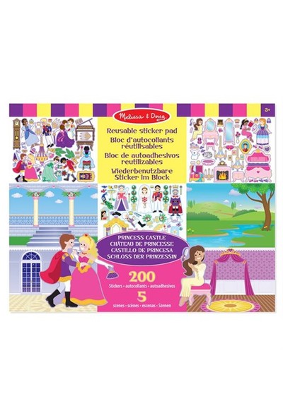 Melissa&Doug Tak Çıkar Çıkartma Kitabı - Prenses Melissa&Doug Tak Çıkar Çıkartma Kitabı - Prenses