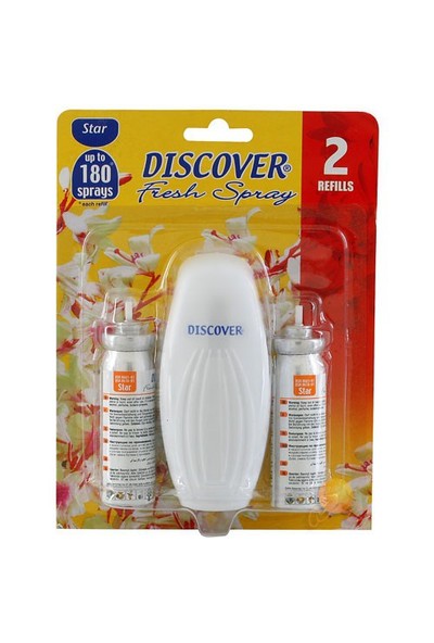 Discover Fresh Sprey Banyo Spreyi 2 Yedekli (DSR3222) Discover Fresh Sprey Banyo Spreyi 2 Yedekli (DSR3222)