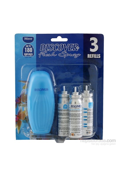 Discover Fresh Sprey Banyo Spreyi 3 Yedekli (DSR3239) Discover Fresh Sprey Banyo Spreyi 3 Yedekli (DSR3239)