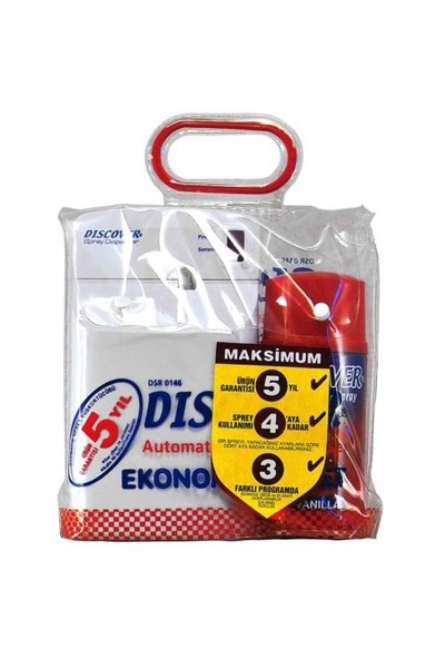 Discover Otomatik Oda Kokulandırma Cihazı - Ekonomik Paket (DSR0146) Discover Otomatik Oda Kokulandırma Cihazı - Ekonomik Paket (DSR0146)