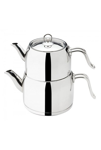 Mimarsinan Şehrazat Çelik Çaydanlık (Orta Boy) S-2300 Mimarsinan Şehrazat Çelik Çaydanlık (Orta Boy) S-2300
