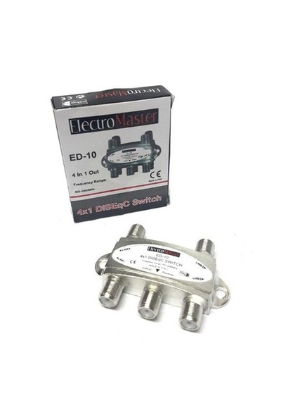 Electromaster 4X1 Diseqc Switch Electromaster 4X1 Diseqc Switch